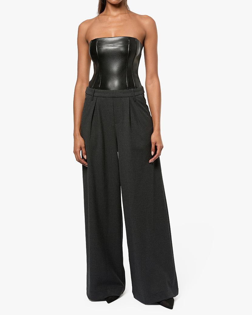 Corset Wide Leg Jumpsuit – WeWoreWhat Corset Wide Leg Jumpsuit – WeWoreWhat