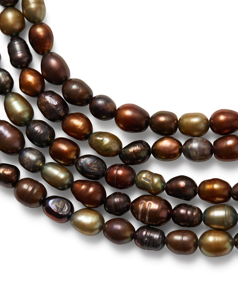 Freshwater Pearl Crochet Necklace – WeWoreWhat