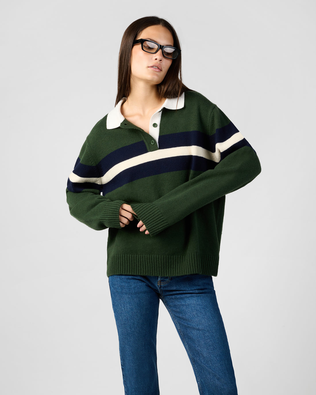 Knitted Rugby Shirt – WeWoreWhat